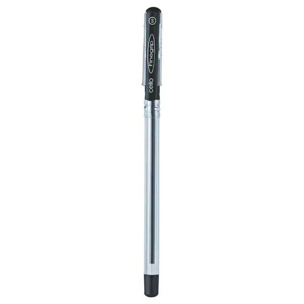 Bic Cello 0.7 mm Fine Grip Black Ball Point Pen (Pack of 5) - JioMart