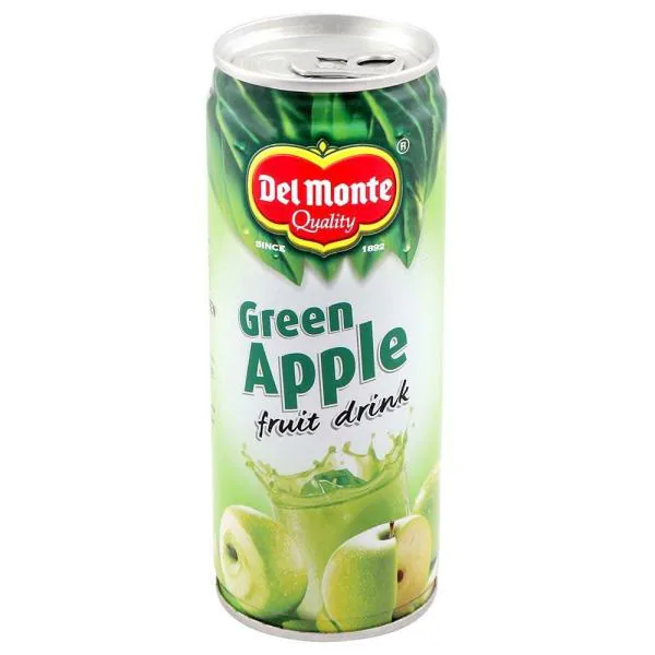 Del Monte Green Apple Fruit Drink 240 ml - JioMart