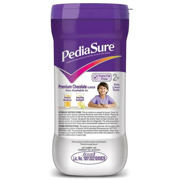 PediaSure Complete Chocolate Drink Powder 400 g - JioMart