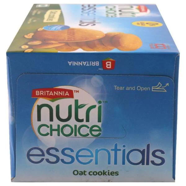 Britannia NutriChoice Essentials Oat Cookies 150 g - JioMart