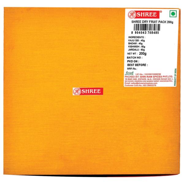 Shree Dry Fruits Gift Pack 200 g - JioMart