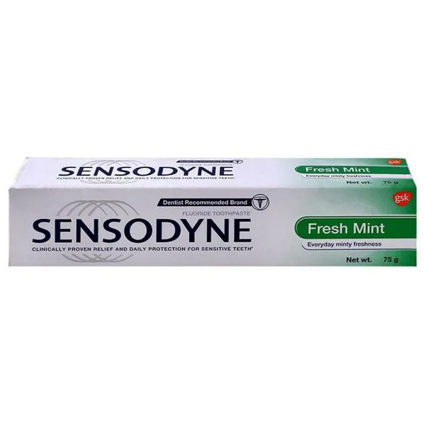 Sensodyne Sensitive Fresh Mint Toothpaste 75 g - JioMart