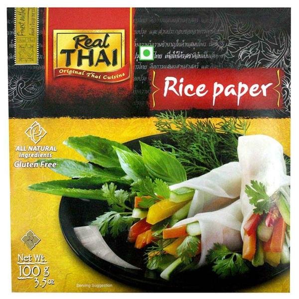 Real Thai Round Rice Paper (22 cm) 100 g - JioMart
