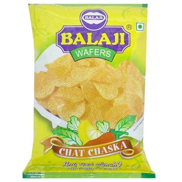 Balaji Chat Chaska Wafers 35 g - JioMart