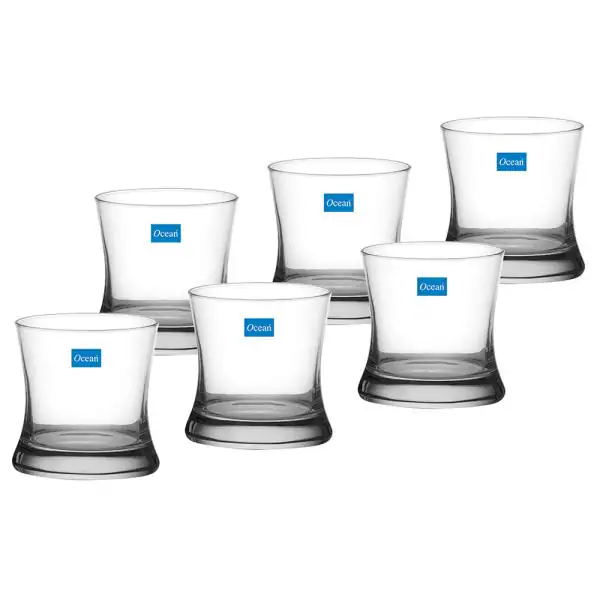 Ocean Tango Whisky Glass 350 ml (Set of 6) - JioMart