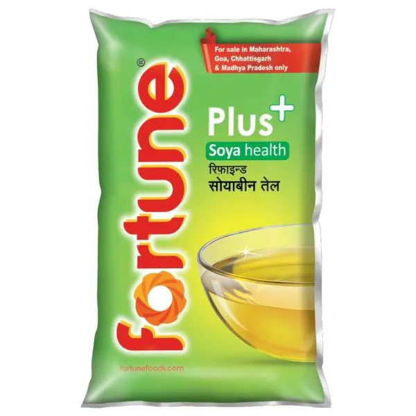 Fortune Plus Refined Soyabean Oil 1 L - JioMart