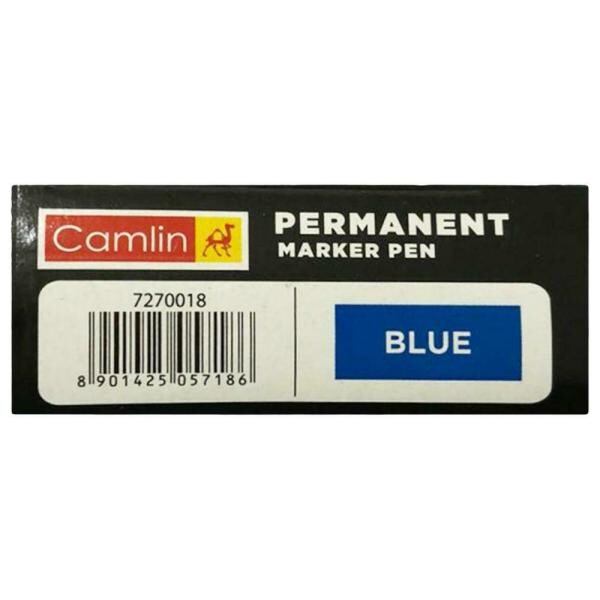 Camlin Blue Permanent Marker Pen (Pack of 10) - JioMart