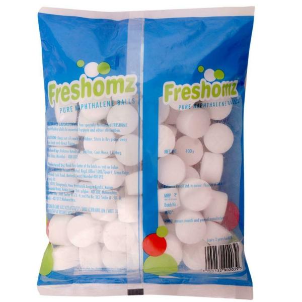 Freshomz Pure Naphthalene Balls 400 g - JioMart