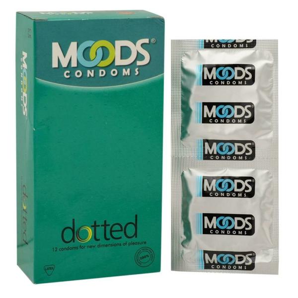 Moods Dotted Condoms 12 pcs - JioMart