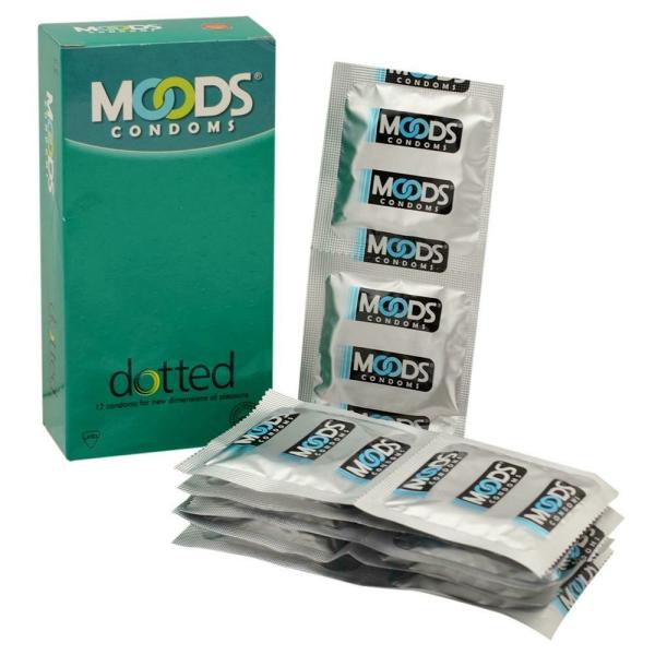 Moods Dotted Condoms 12 pcs - JioMart