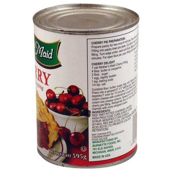 Mother's Maid Cherry Pie Filling or Topping 595 g - JioMart