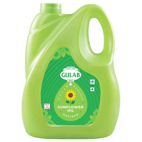 Gulab Sungold Refined Sunflower Oil 5 L - JioMart
