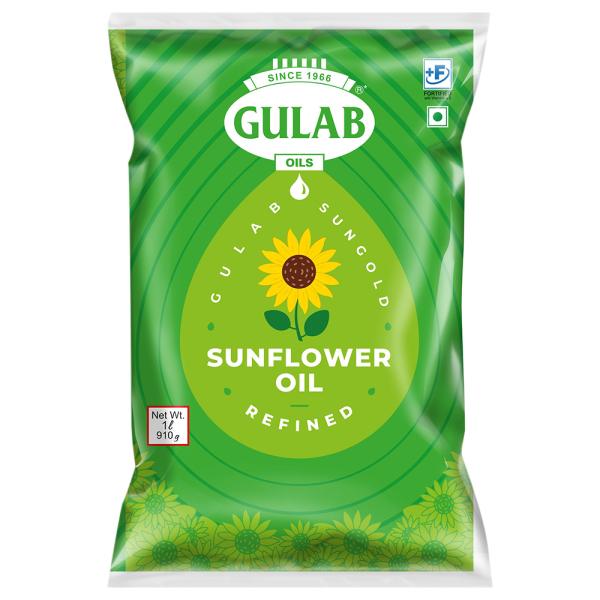 Gulab Sungold Refined Sunflower Oil 1 L - JioMart