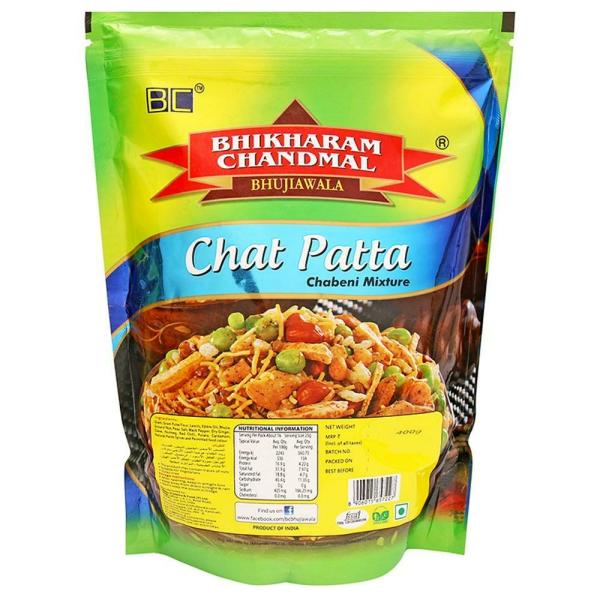 Bhikharam Chandmal Chat Patta Chabeni Mixture 400 g - JioMart