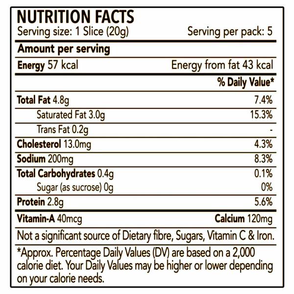 Go Cheese Slices 100 g (Pack) - JioMart