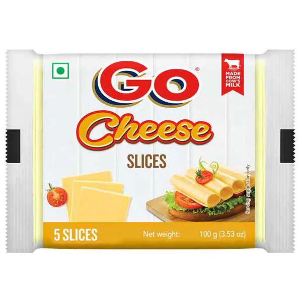 Go Cheese Slices 100 g (Pack) - JioMart