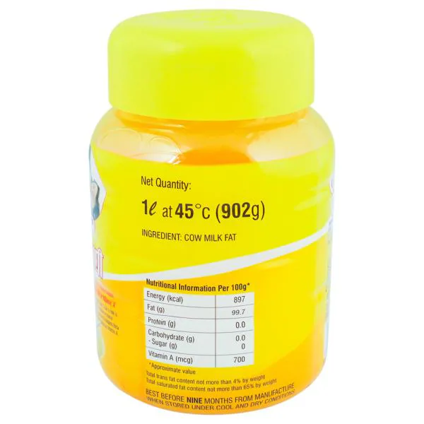 Dynamix Cow Ghee 1 L (Jar) - JioMart