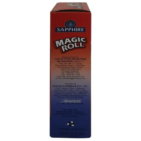 Sapphire Magic Roll Chocolate Wafer Roll 100 g - JioMart