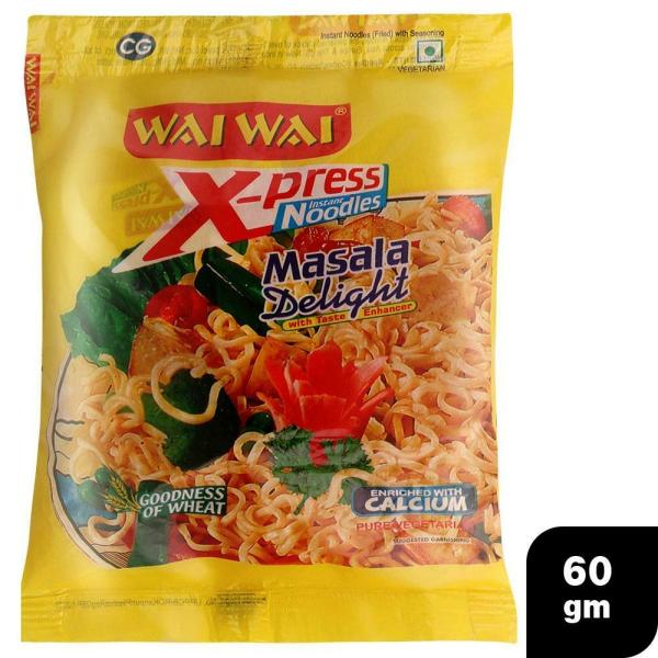 Wai Wai Masala Delight X-Press Instant Noodles 50 g - JioMart