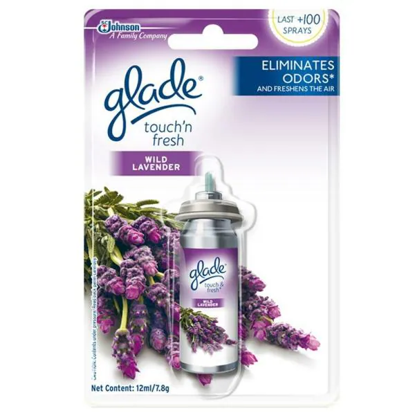 Glade Touch & Fresh Wild Lavender Diffuser Refill 12 ml - JioMart