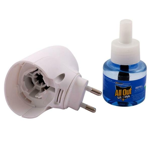 All Out Ultra Power+ Slider Mosquito Repellent Machine + Refill 45 ml ...