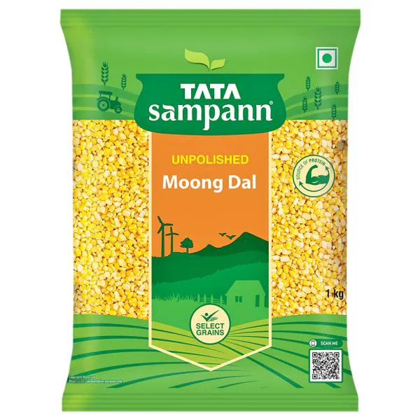 Tata Sampann Unpolished Moong Dal 1 kg - JioMart