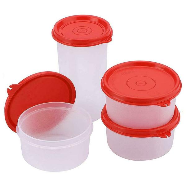 Milton Meal Plastic Combi Glass & 3 Container Tiffin Set with Bag - JioMart