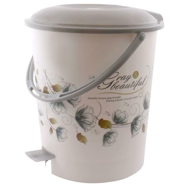 Joyo Printed Assorted Plastic Pedal Dustbin 10.5 L - JioMart