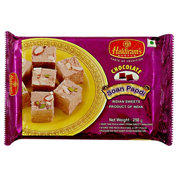 Haldiram's Nagpur Chocolate Soan Papdi 250 g - JioMart
