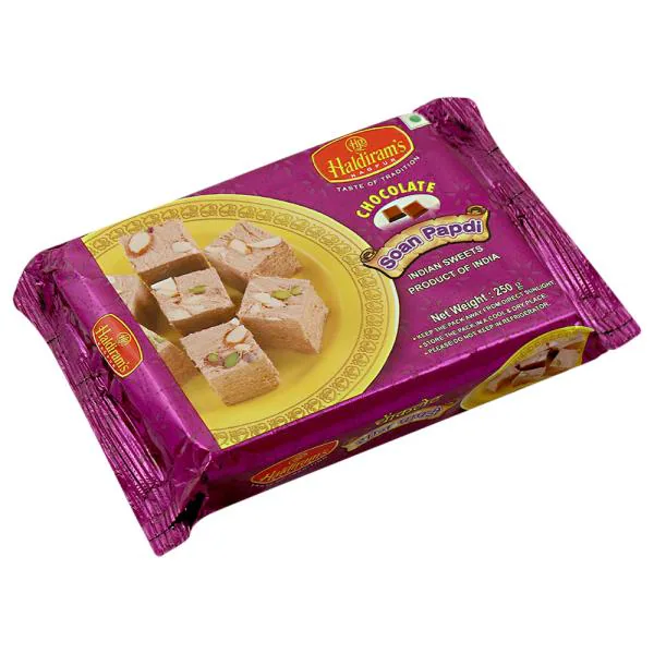 Haldiram's Nagpur Chocolate Soan Papdi 250 g - JioMart