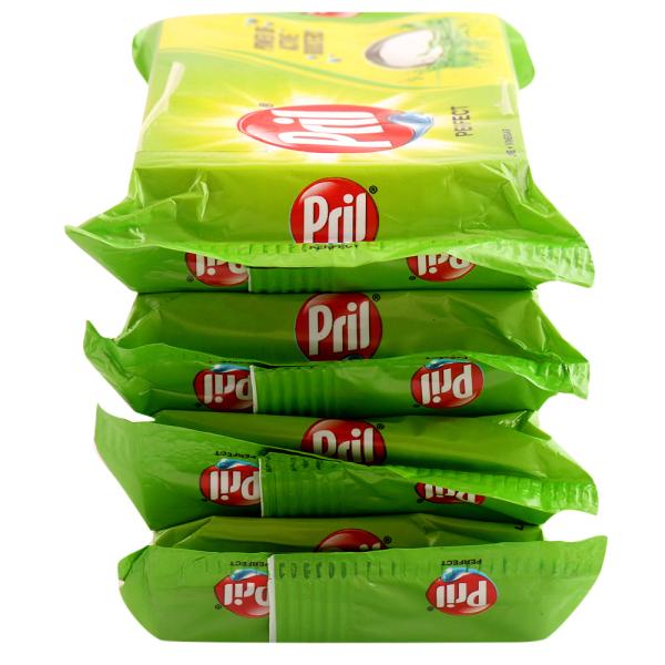 Pril Lime & Vinegar Dishwash Bar 200 g (Buy 3 get 1 Free) - JioMart