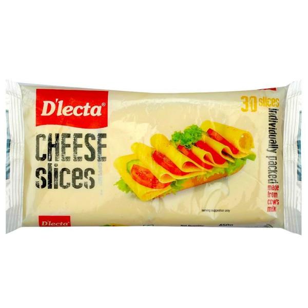 D'Lecta Cheese Slices 450 g (Pouch) - JioMart