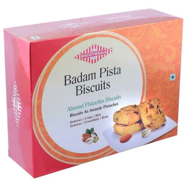 Shalimar's Biscuitwaala Badam Pista Biscuits 400 g - JioMart
