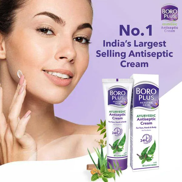 BoroPlus Healthy Skin Ayurvedic Antiseptic Cream 80 ml - JioMart