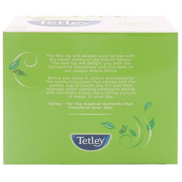 Tetley Elaichi Leaf Tea Bags 50 pcs - JioMart
