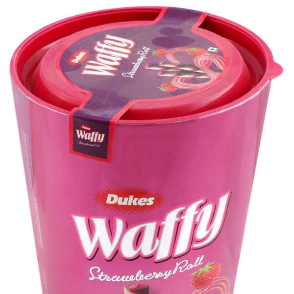 Dukes Waffy Strawberry Wafer Rolls 300 g - JioMart