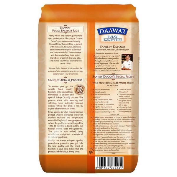 Daawat Pulav Basmati Rice 1 kg - JioMart