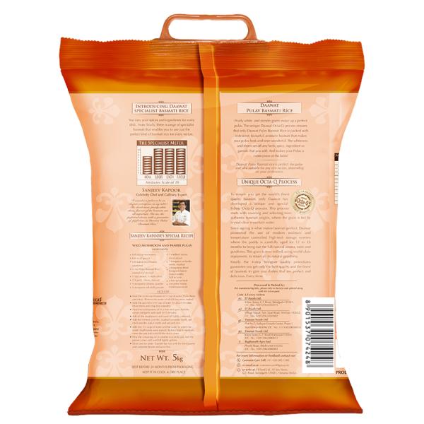 Daawat Pulav Basmati Rice 5 kg - JioMart