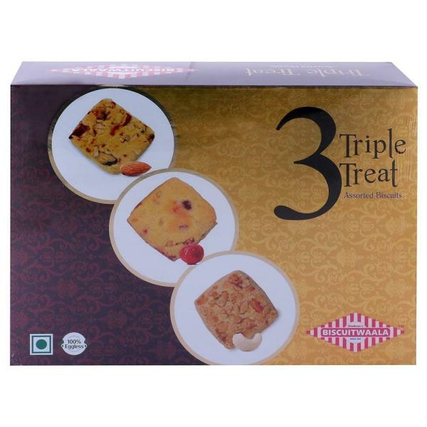 Shalimar Biscuitwaala Triple Treat Assorted Biscuits 400 g - JioMart