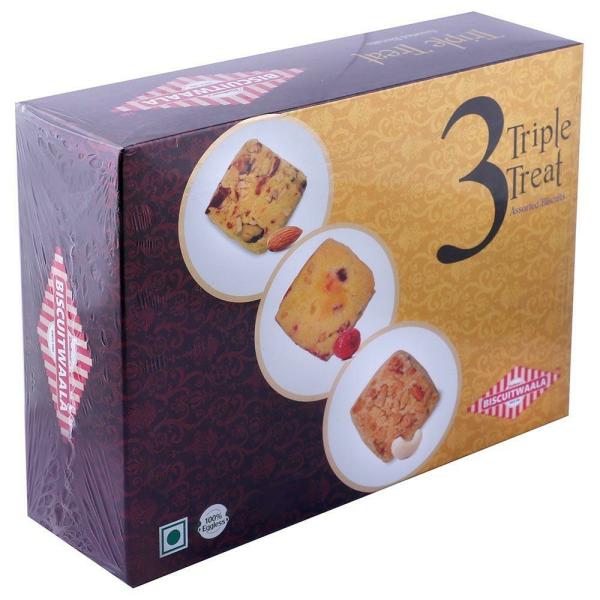 Shalimar Biscuitwaala Triple Treat Assorted Biscuits 400 g - JioMart