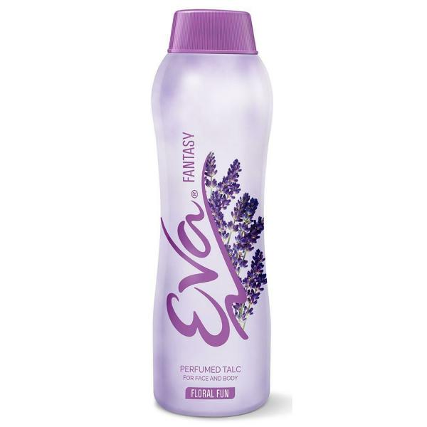 Eva Fantasy Floral Fun Perfumed Talc for Face & Body 100 g - JioMart