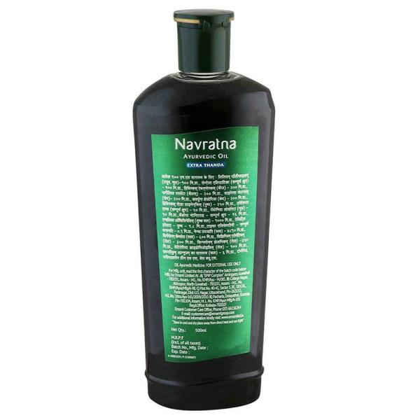 Navratna Ayurvedic Oil Extra Thanda 500 ml - JioMart