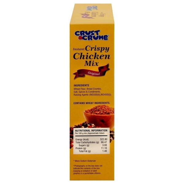 Crust & Crumb Original Instant Crispy Chicken Mix 200 g - JioMart