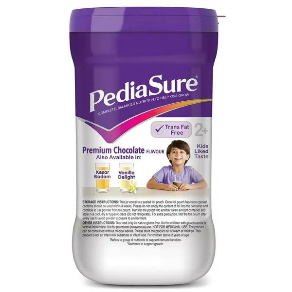 PediaSure Chocolate Drink Powder 200 g (Container) - JioMart