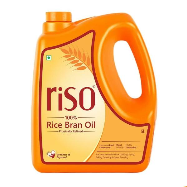 Riso Physically Refined Rice Bran Oil 5 L - JioMart