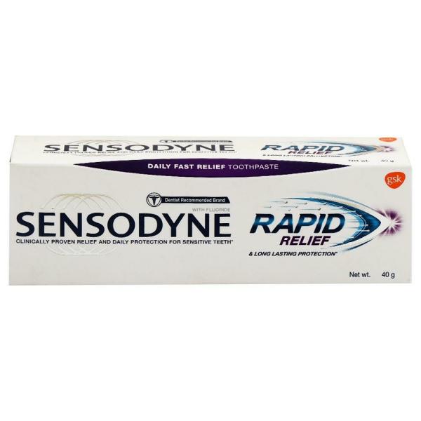 Sensodyne Rapid Relief Toothpaste 40 g - JioMart