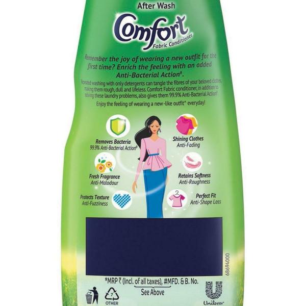 Comfort After Wash Anti-Bacterial Action Fabric Conditioner 220 ml ...