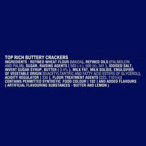 Parle Top Delicious Buttery Crackers 200 g - JioMart