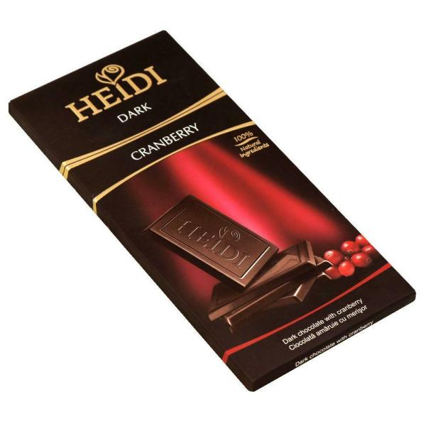 Heidi Cranberry Dark Chocolate Bar 80 g - JioMart