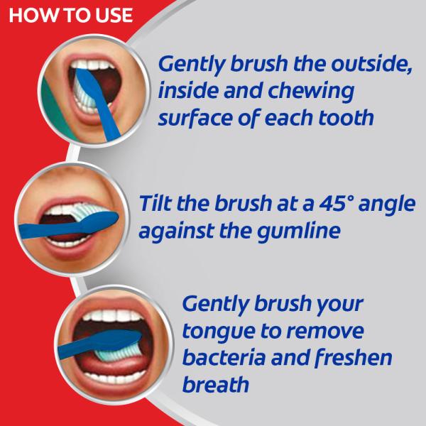 Colgate Batman (Extra Soft) Kids Toothbrush with Tongue Cleaner (5 ...